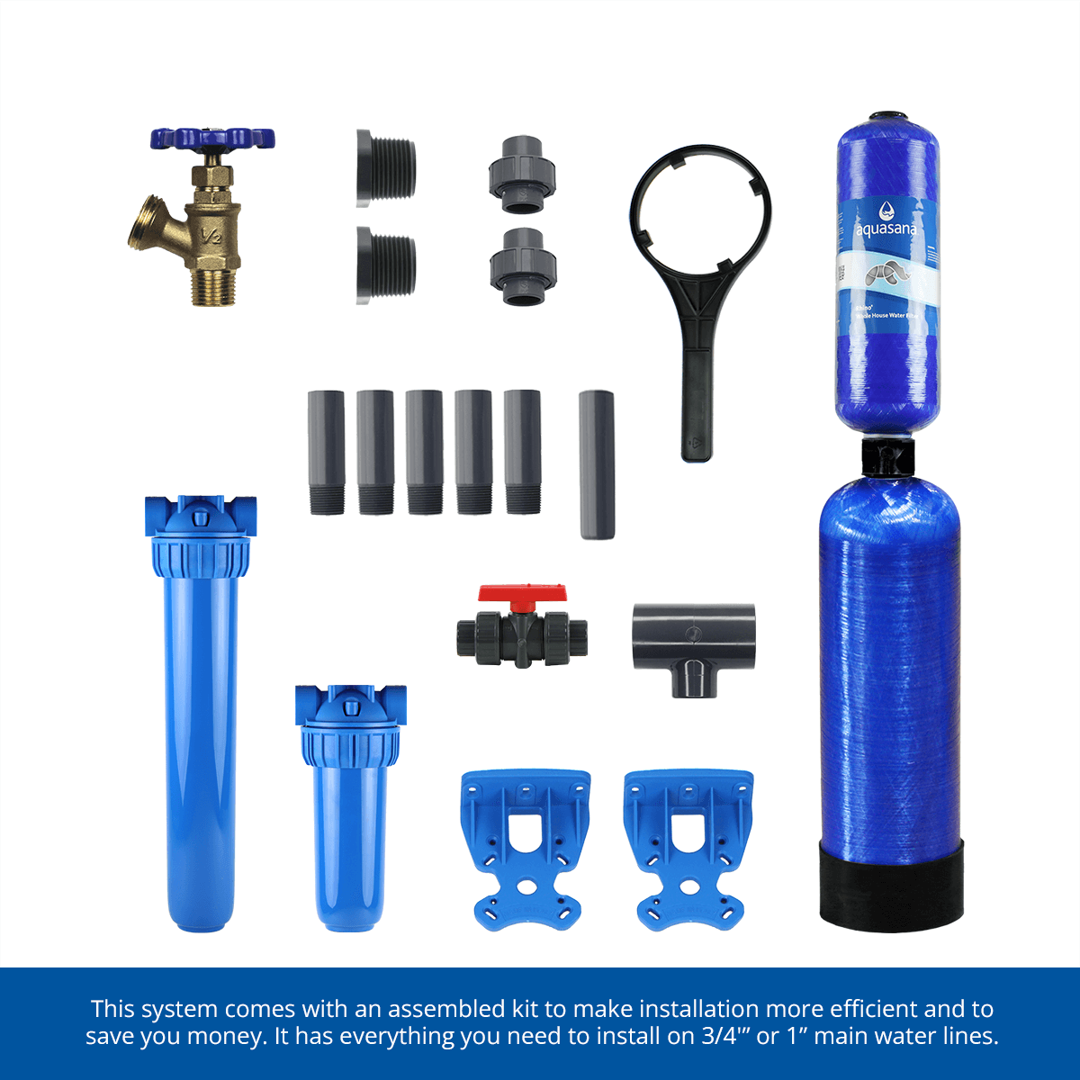 Rhino® Chloramines Max Flow Whole House Water Filter