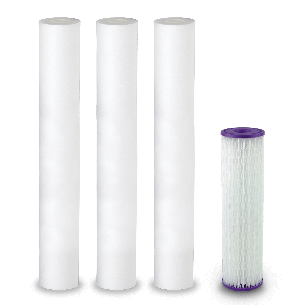 20" Pre-Filter Replacement 3-Pack + Post-Filter Replacement Bundle